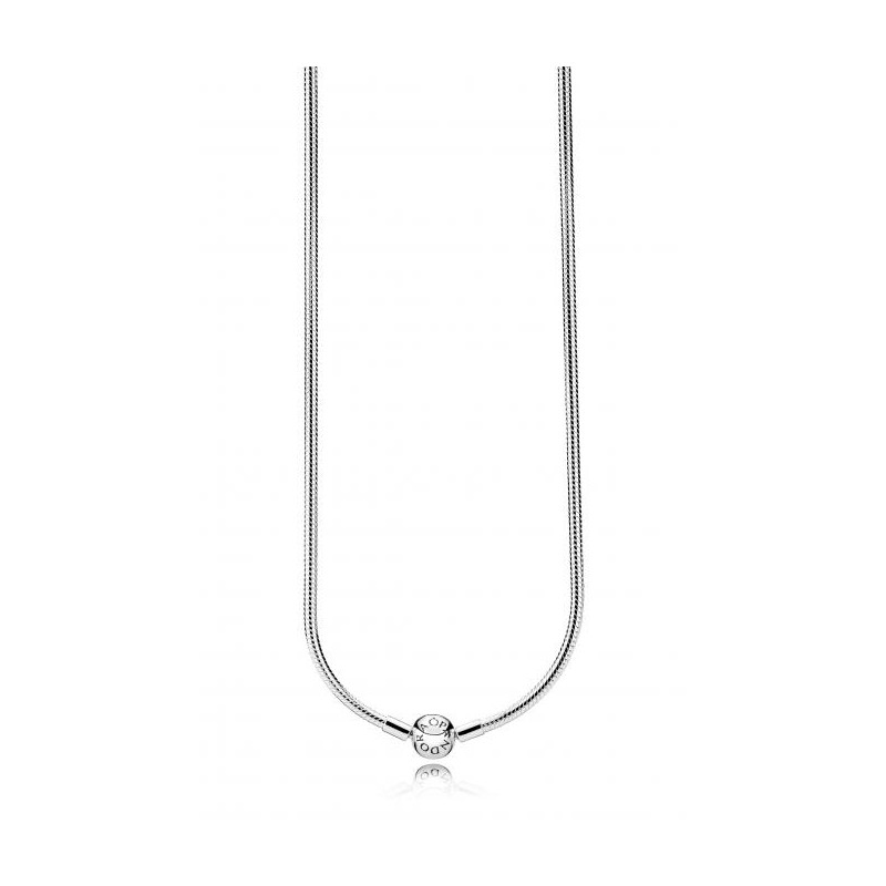 COLLIER MAILLE SERPENT PANDORA MOMENTS 50CM