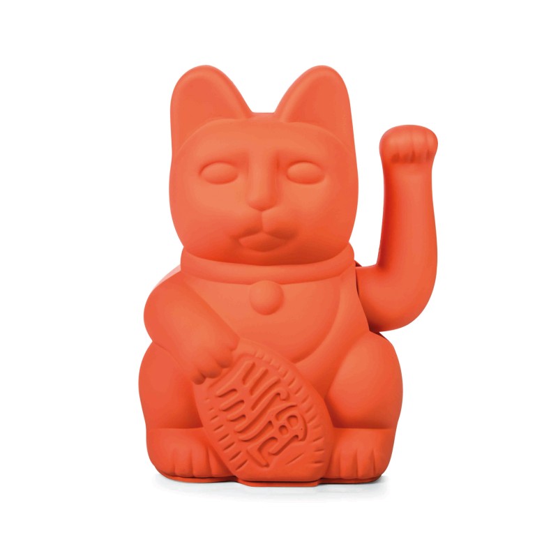 CHAT PORTE-BONHEUR MANEKI NEKO ORANGE