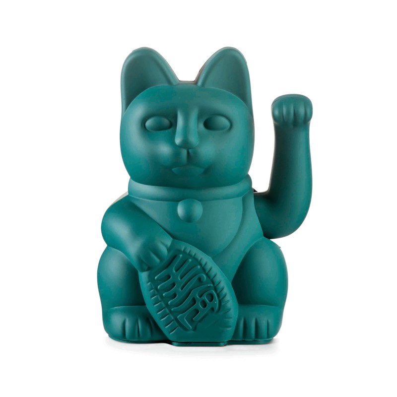 CHAT PORTE-BONHEUR MANEKI NEKO VERT